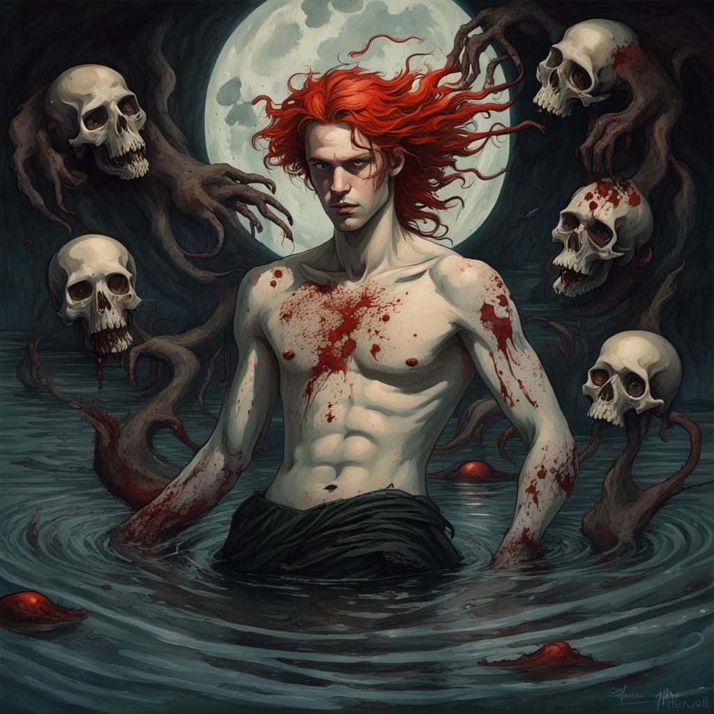 Ginger Merman - AI Generated Artwork - NightCafe Creator