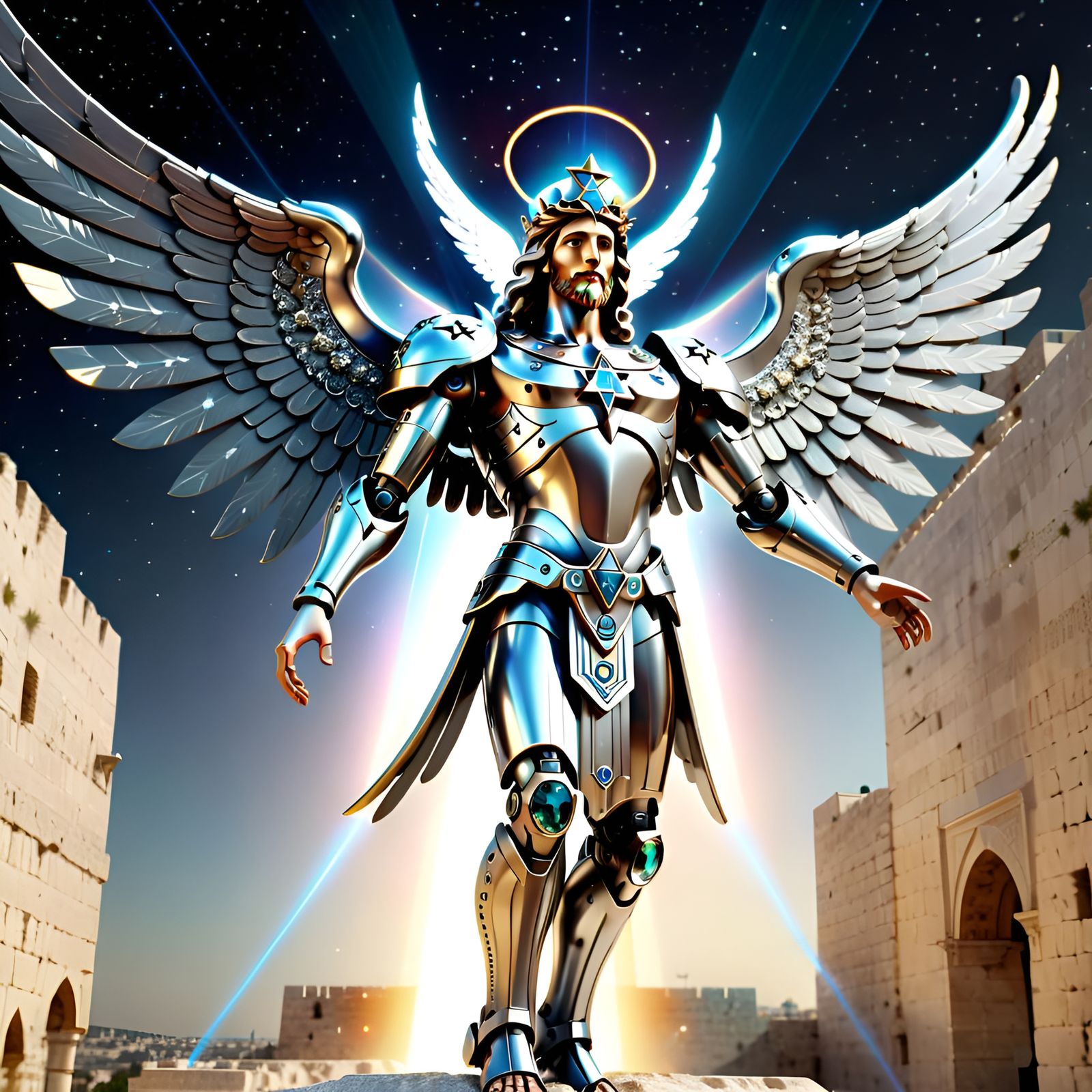 Angel David - AI Generated Artwork - NightCafe Creator