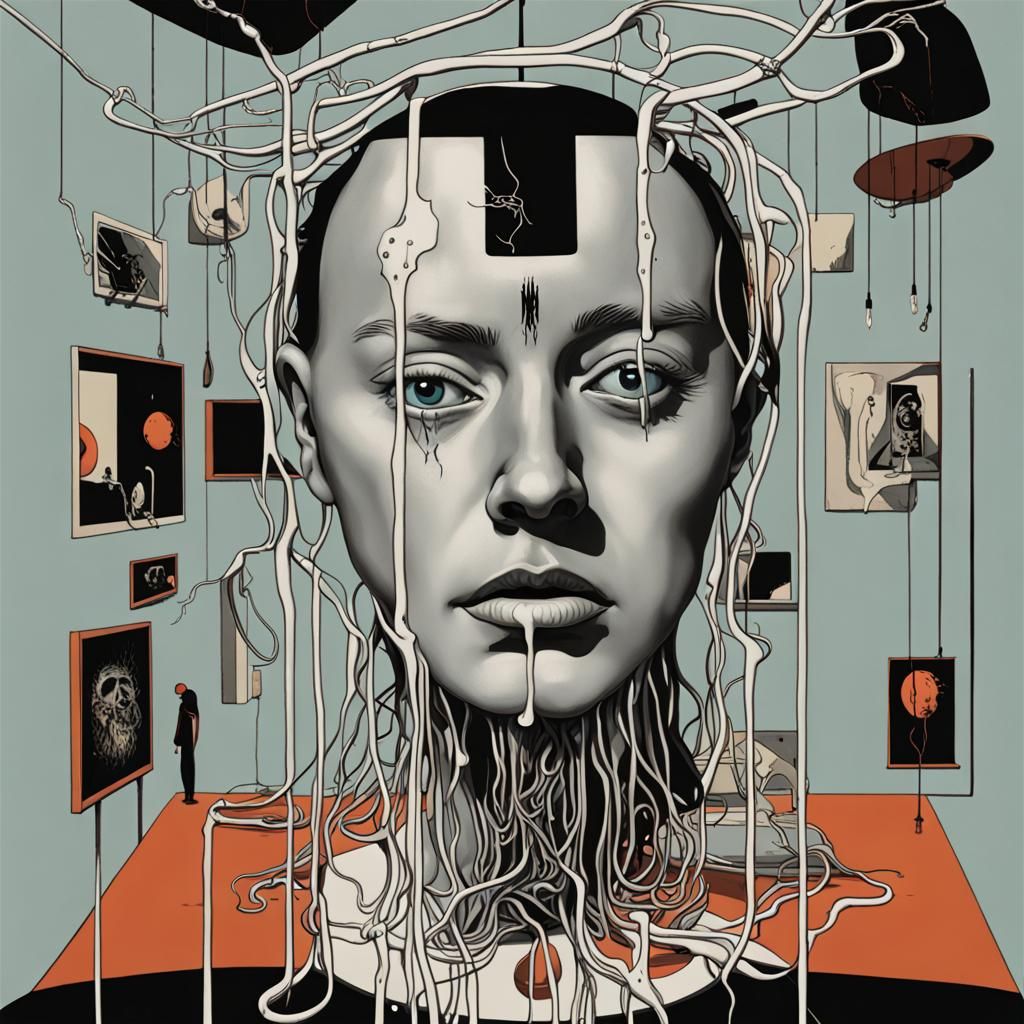 Self Portrait - AI Generated Artwork - NightCafe Creator