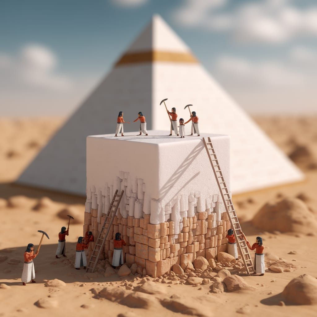 From squares to pyramids - Ancient Pyramid Builders at Work ...