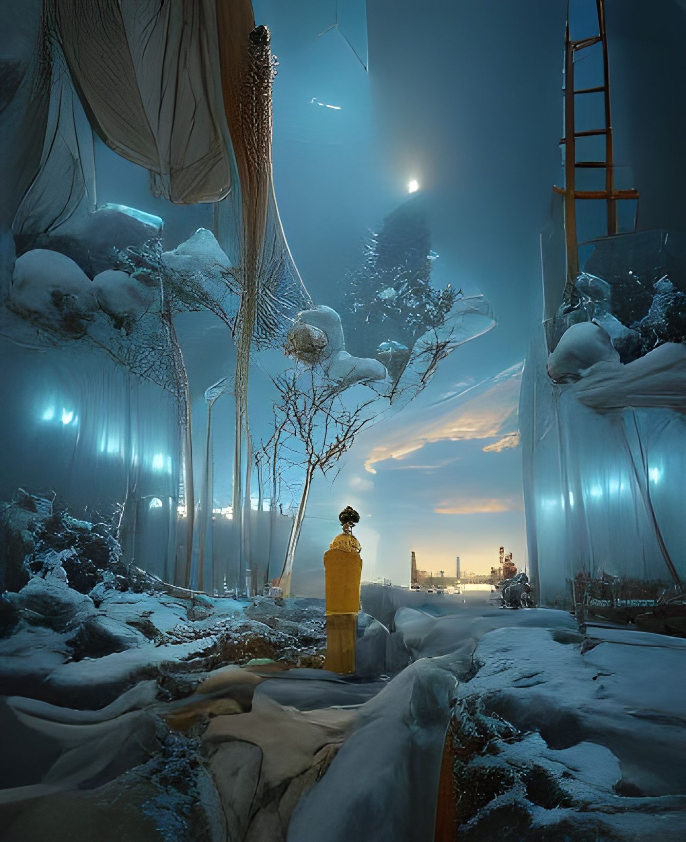 Cold - AI Generated Artwork - NightCafe Creator