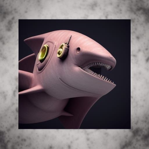 monkey shark - AI Generated Artwork - NightCafe Creator