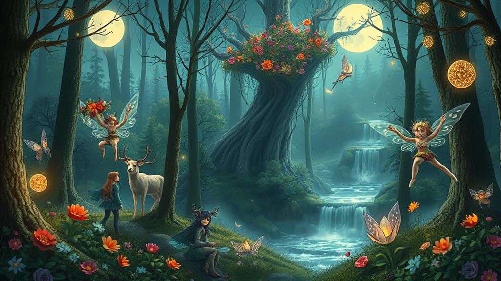 Party like it's 2025 - Enchanted Fae Celebration under Ether...