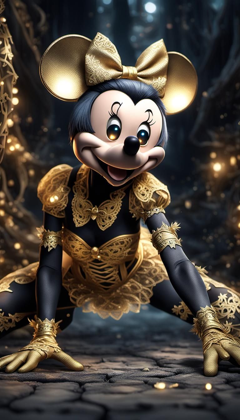Minnie Mouse - AI Generated Artwork - NightCafe Creator