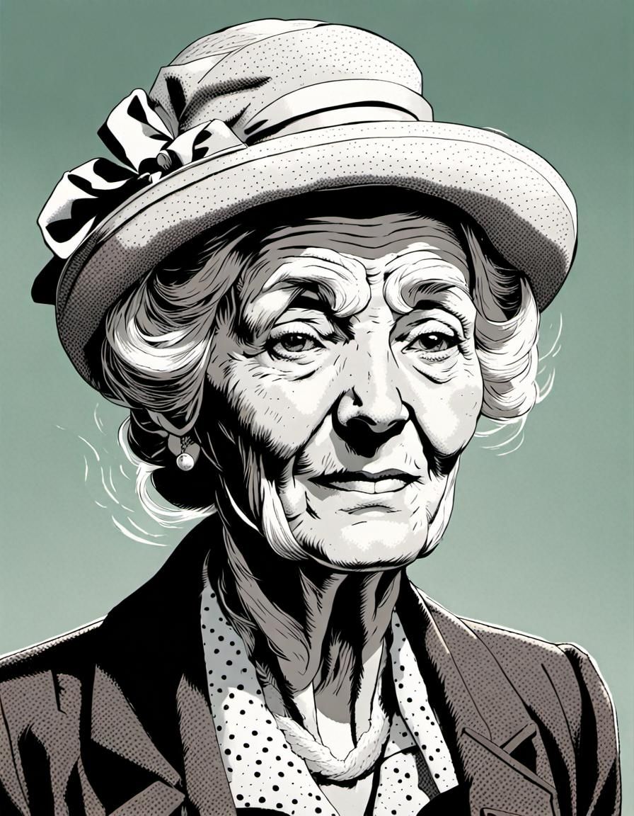Old woman - AI Generated Artwork - NightCafe Creator