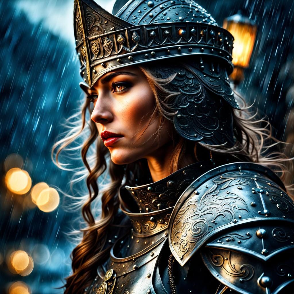 Joan of Arc, "Go boldy forward, fear nothing." - AI Generated Artwork - NightCafe Creator