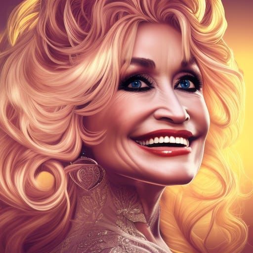 Dolly von Parton. - AI Generated Artwork - NightCafe Creator