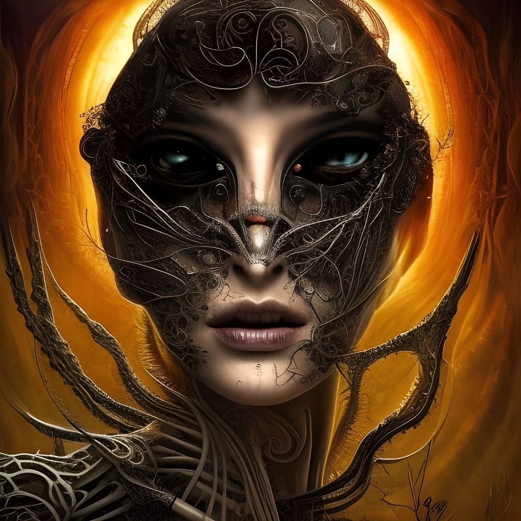 beautiful alien mother, Royo, Karol Bak - AI Generated Artwork ...