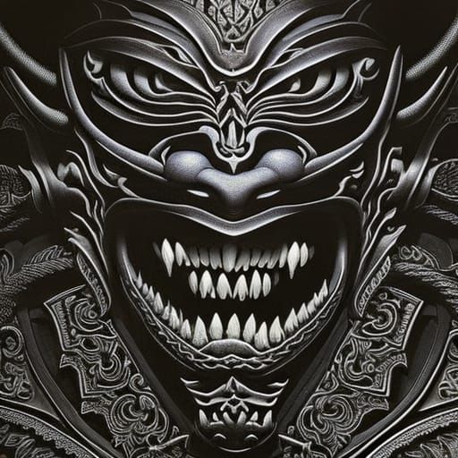 Ornate demon - AI Generated Artwork - NightCafe Creator