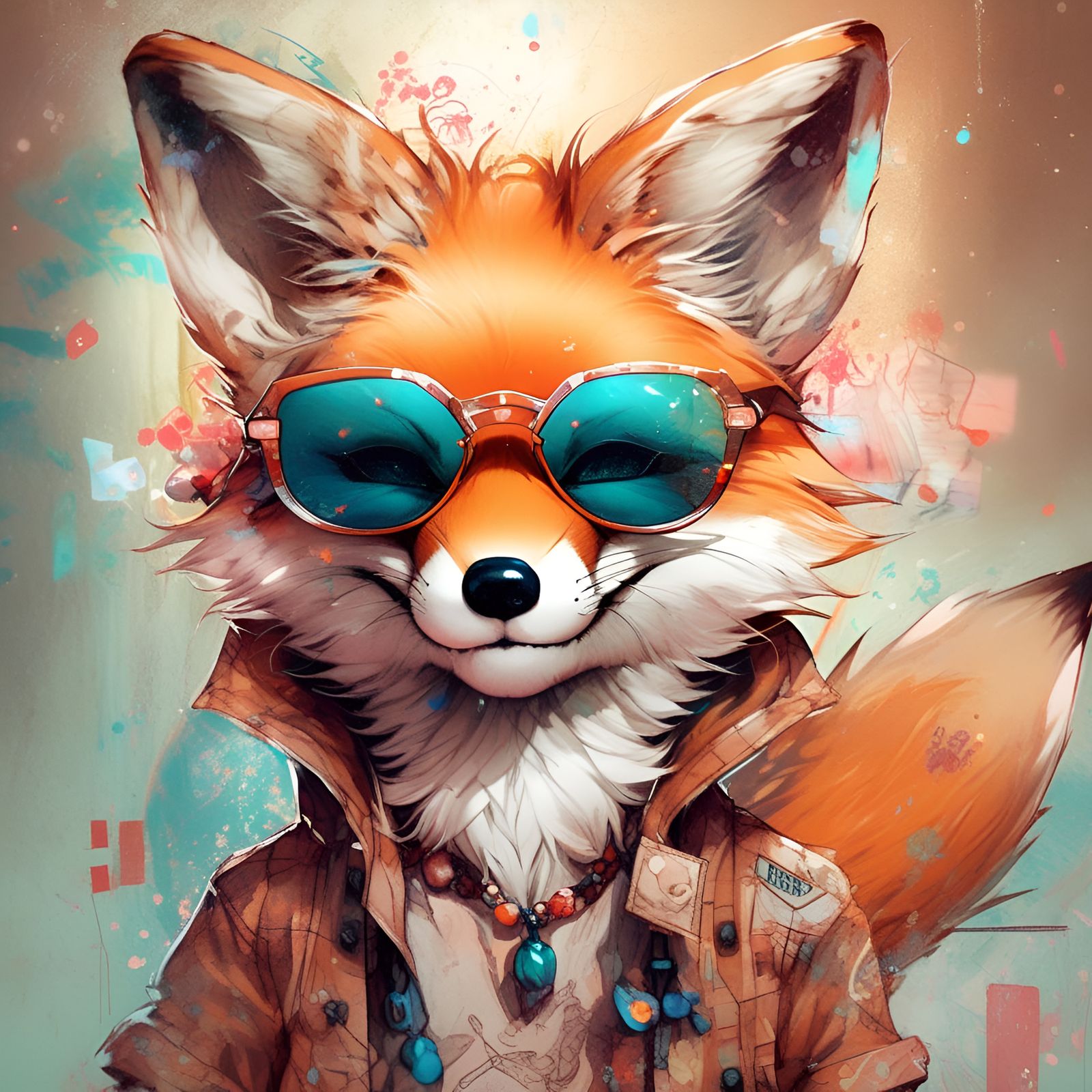 gangster fox - AI Generated Artwork - NightCafe Creator