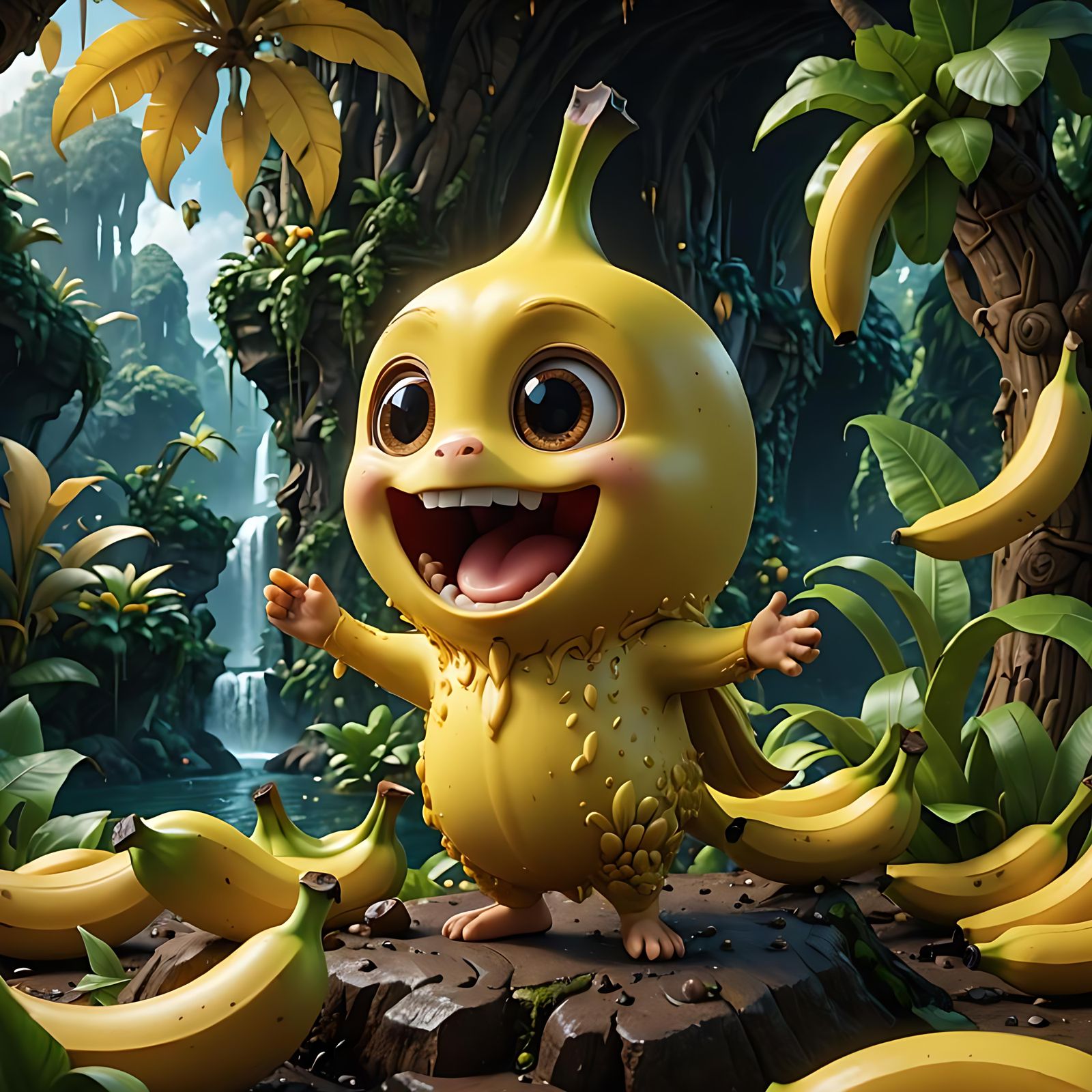 Banana!!! - AI Generated Artwork - NightCafe Creator