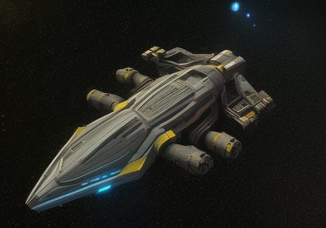 Spaceship - AI Generated Artwork - NightCafe Creator