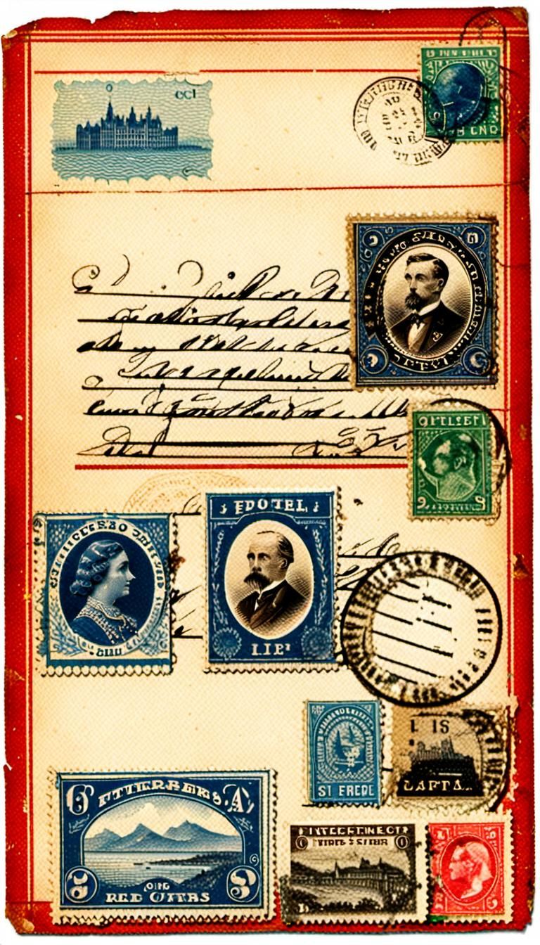 Stamp - AI Generated Artwork - NightCafe Creator