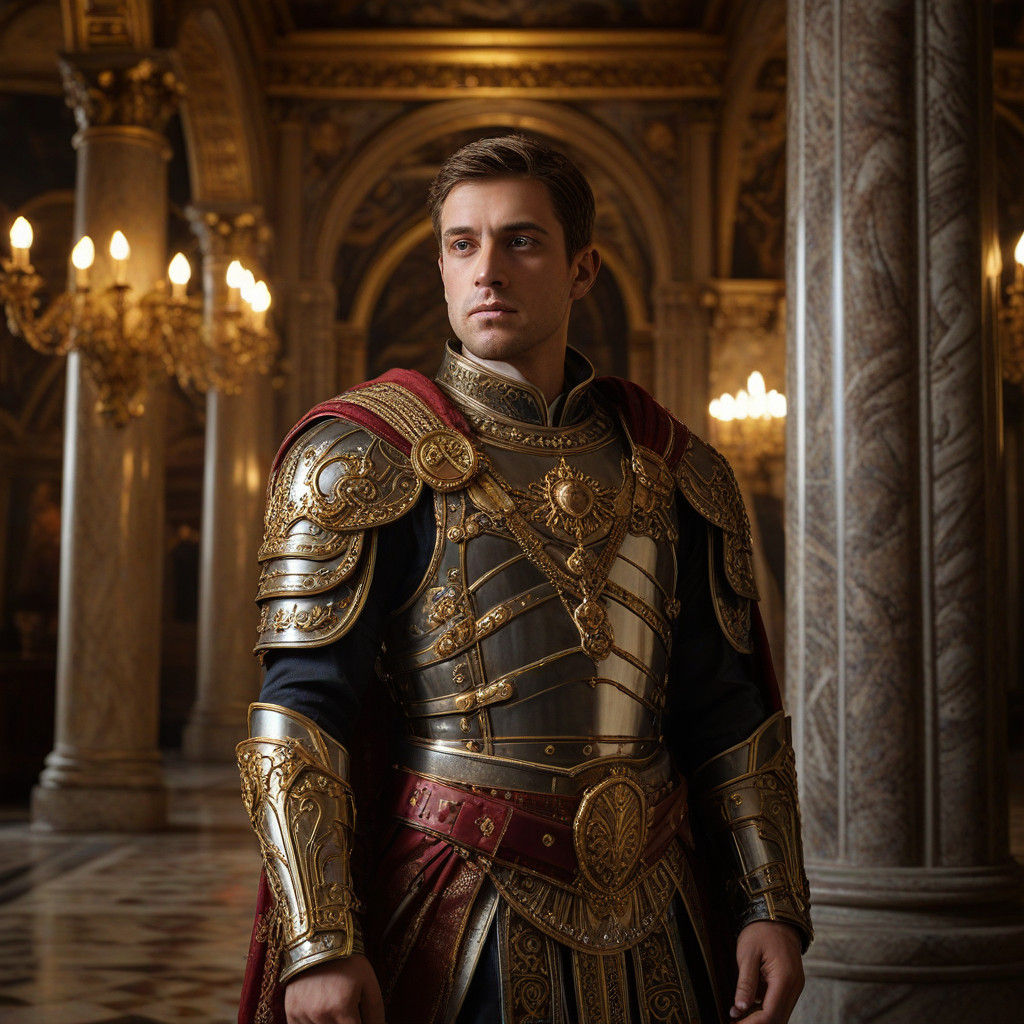 Emperor Constantine The Great - Regal Emperor Constantine in...