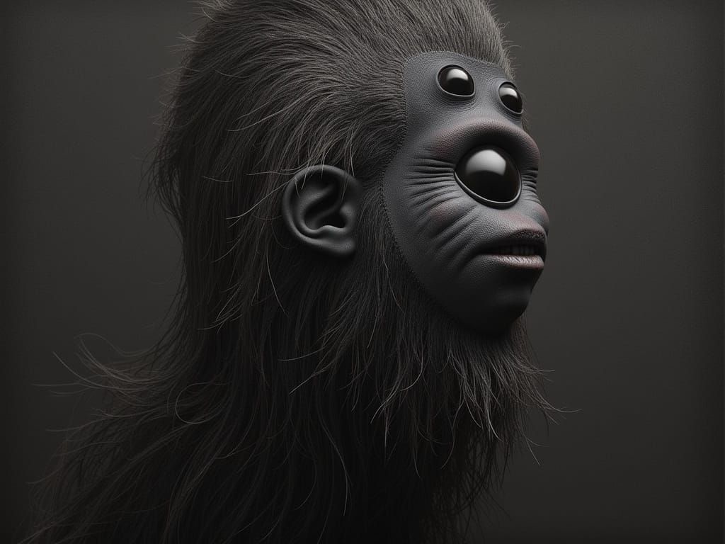 three eyed floof monster - three eyed floof monster