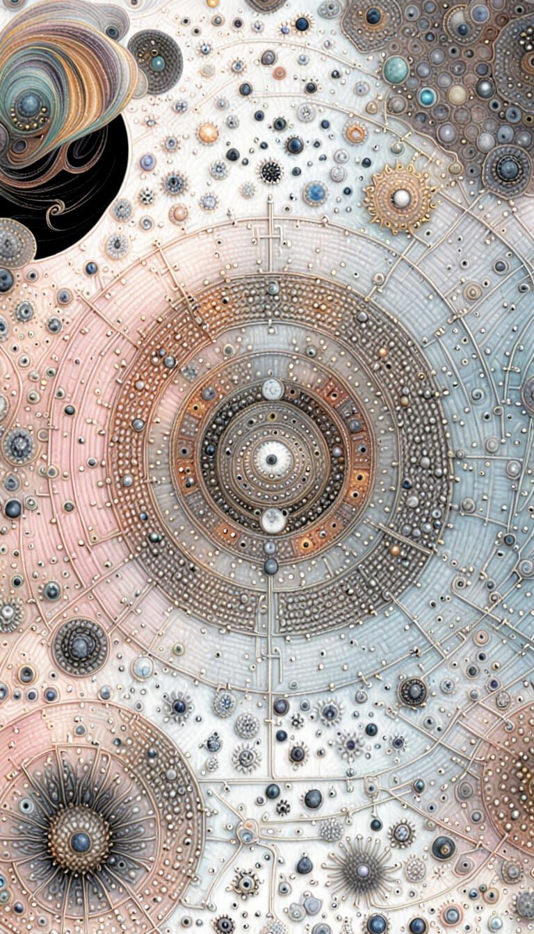 In a Quantum Universe of Vibrating Particles, What... - AI Art