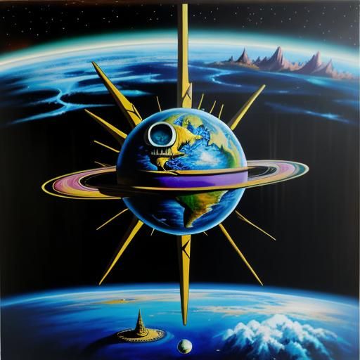 Planet Chronos. by artist "anime", Anime Key Visual, Japanese Manga ...