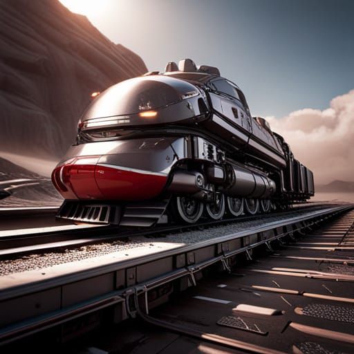 train. - AI Generated Artwork - NightCafe Creator