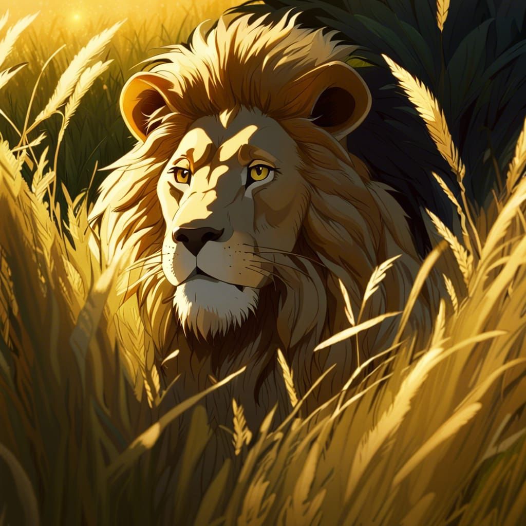 Lion - AI Generated Artwork - NightCafe Creator