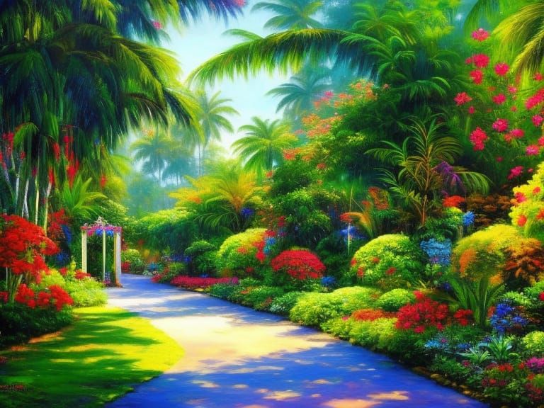 The Path - AI Generated Artwork - NightCafe Creator