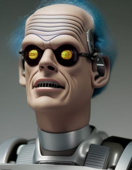 Doc Rick Floyd with Droid's Body - AI Generated Artwork - NightCafe Creator