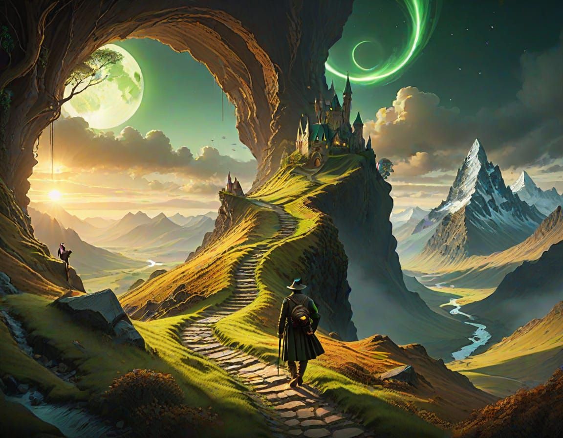 Concept Series - ADVENTURE - Epic Fantasy Odyssey Unfolds