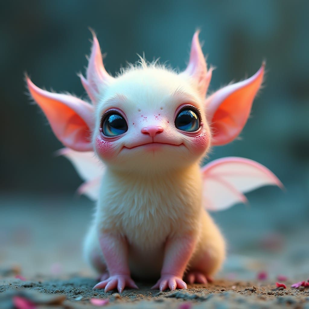 Unique alien pet - Whimsical Alien Companion