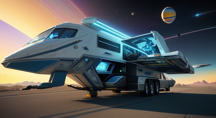 Futuristic RV For The Adventurer In You