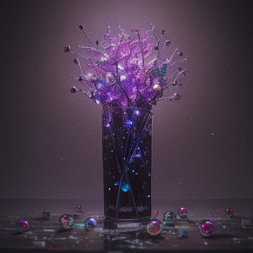 Enchanted Glass Cycle: A Dreamlike Fusion of Wonde... - AI Art