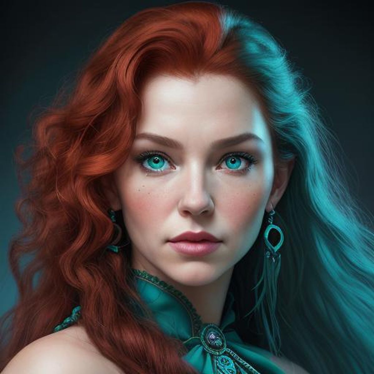 Queen Merida the Macabre - AI Generated Artwork - NightCafe Creator