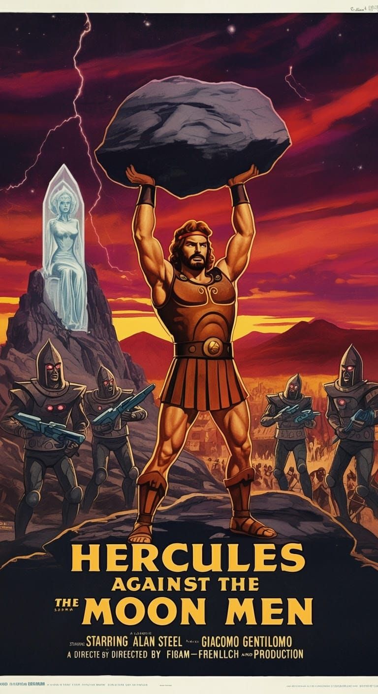 Old and Cheesy Films: "Hercules Against the Moon Men" (1964)