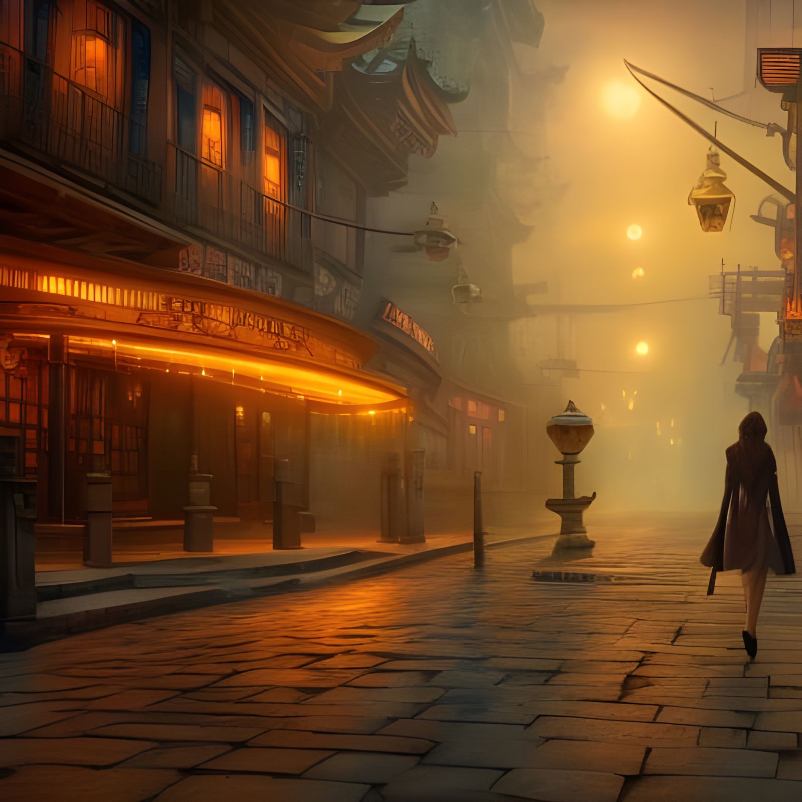 The Night lady - AI Generated Artwork - NightCafe Creator