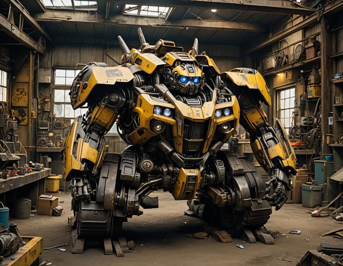 4x4 Bumblebee',, - AI Generated Artwork - NightCafe Creator