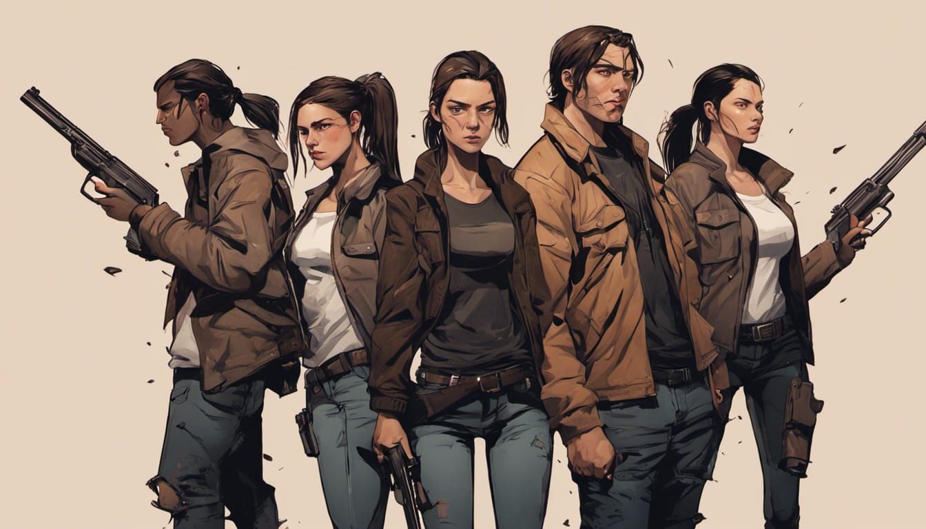 The squad! - AI Generated Artwork - NightCafe Creator