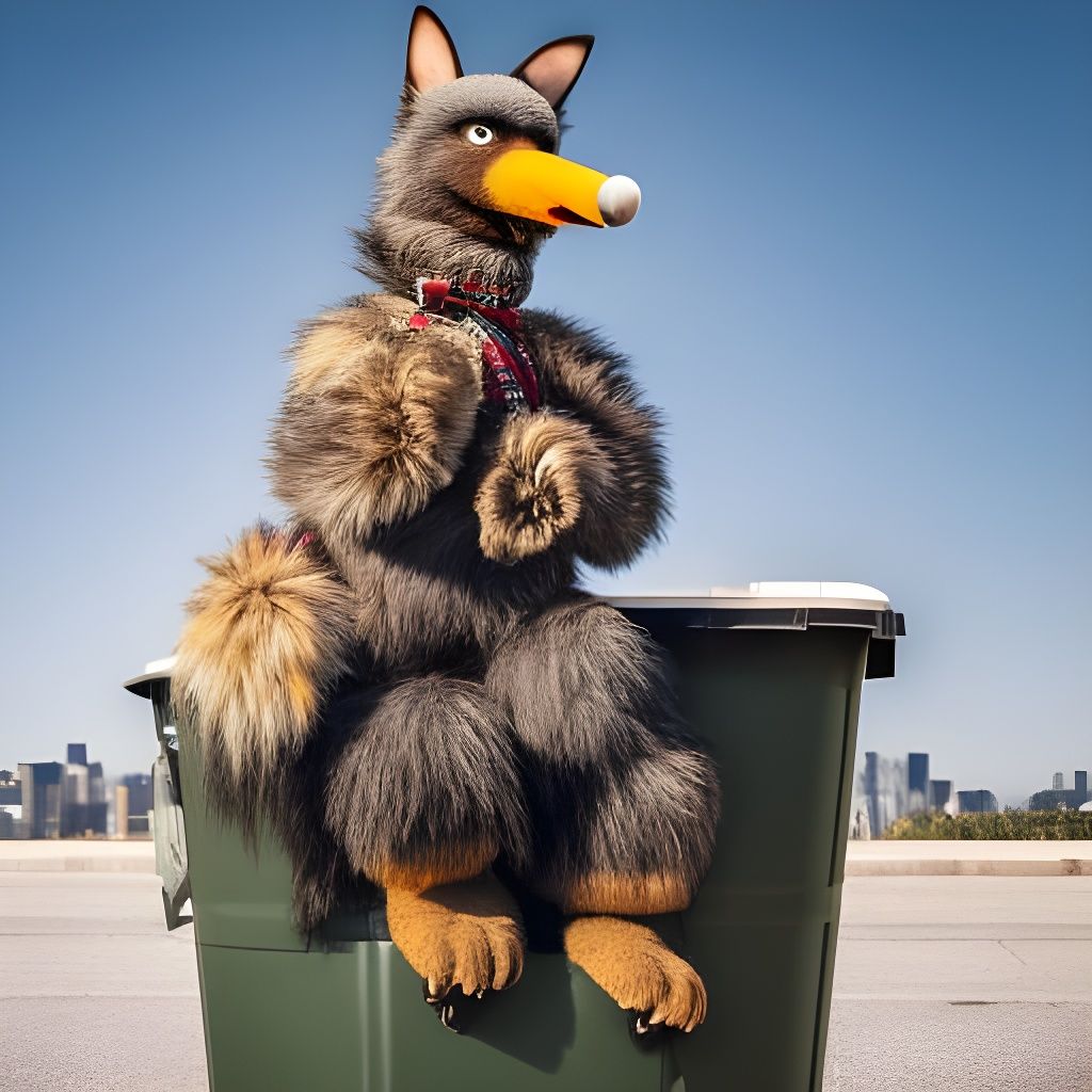 Muppet Werewolf 🐺 - AI Generated Artwork - NightCafe Creator