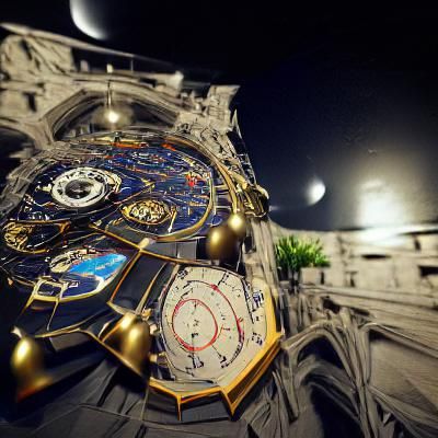 Astronomical clock - AI Generated Artwork - NightCafe Creator