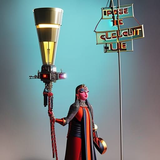 Robot Preacher of Auspicious Glupht - AI Generated Artwork - NightCafe ...