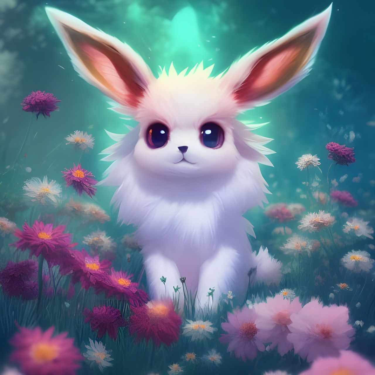 Shiny Eevee - AI Generated Artwork - NightCafe Creator