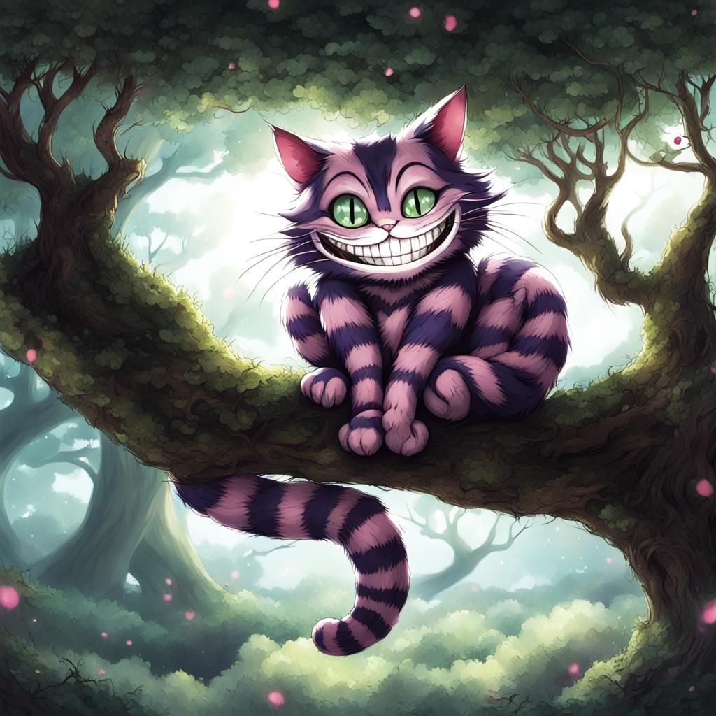 Cheshire Cat - AI Generated Artwork - NightCafe Creator