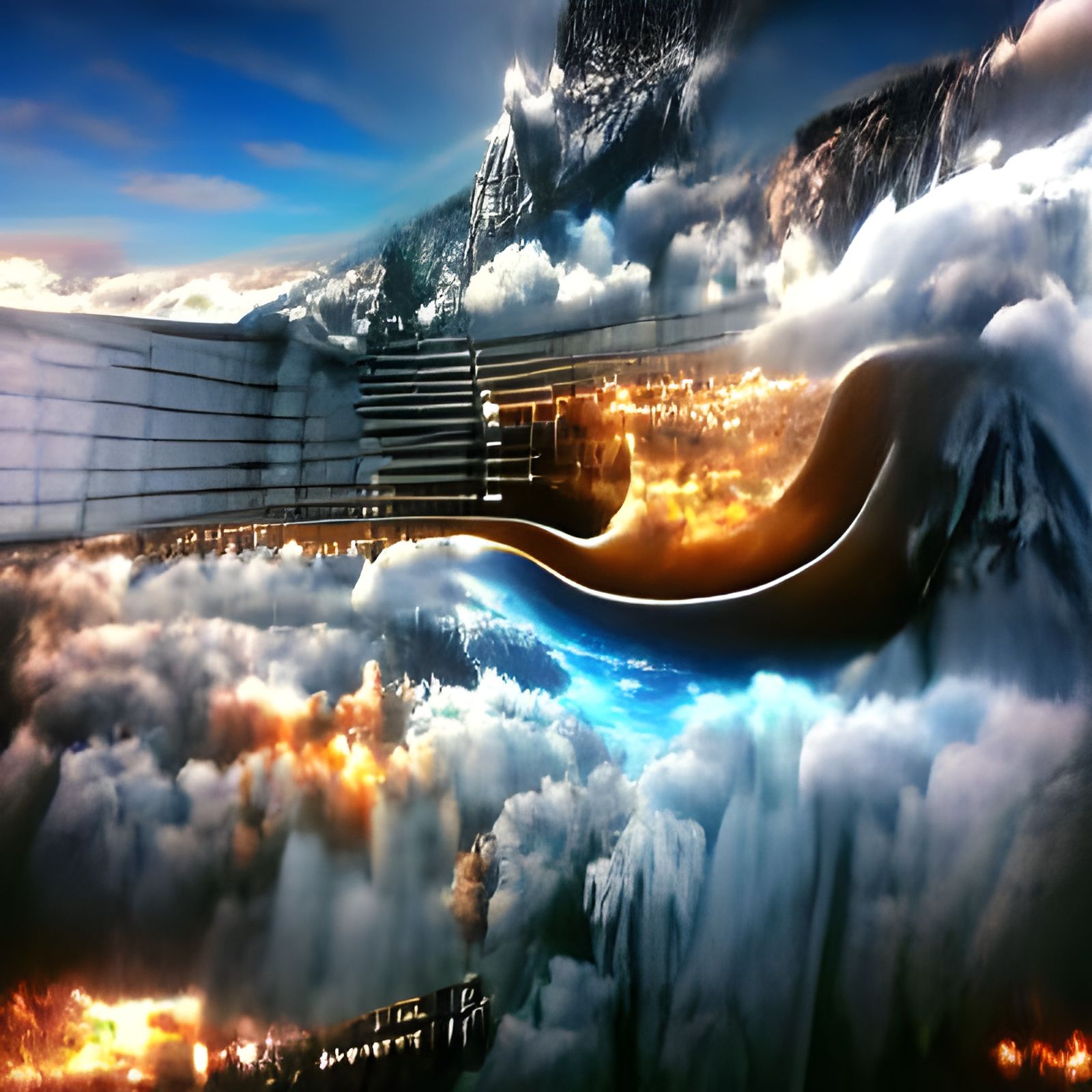 Heavenly Strings - AI Generated Artwork - NightCafe Creator