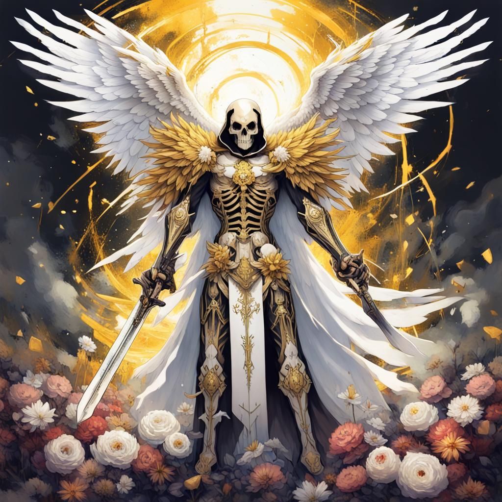The Angel Reaper 😇 - AI Generated Artwork - NightCafe Creator