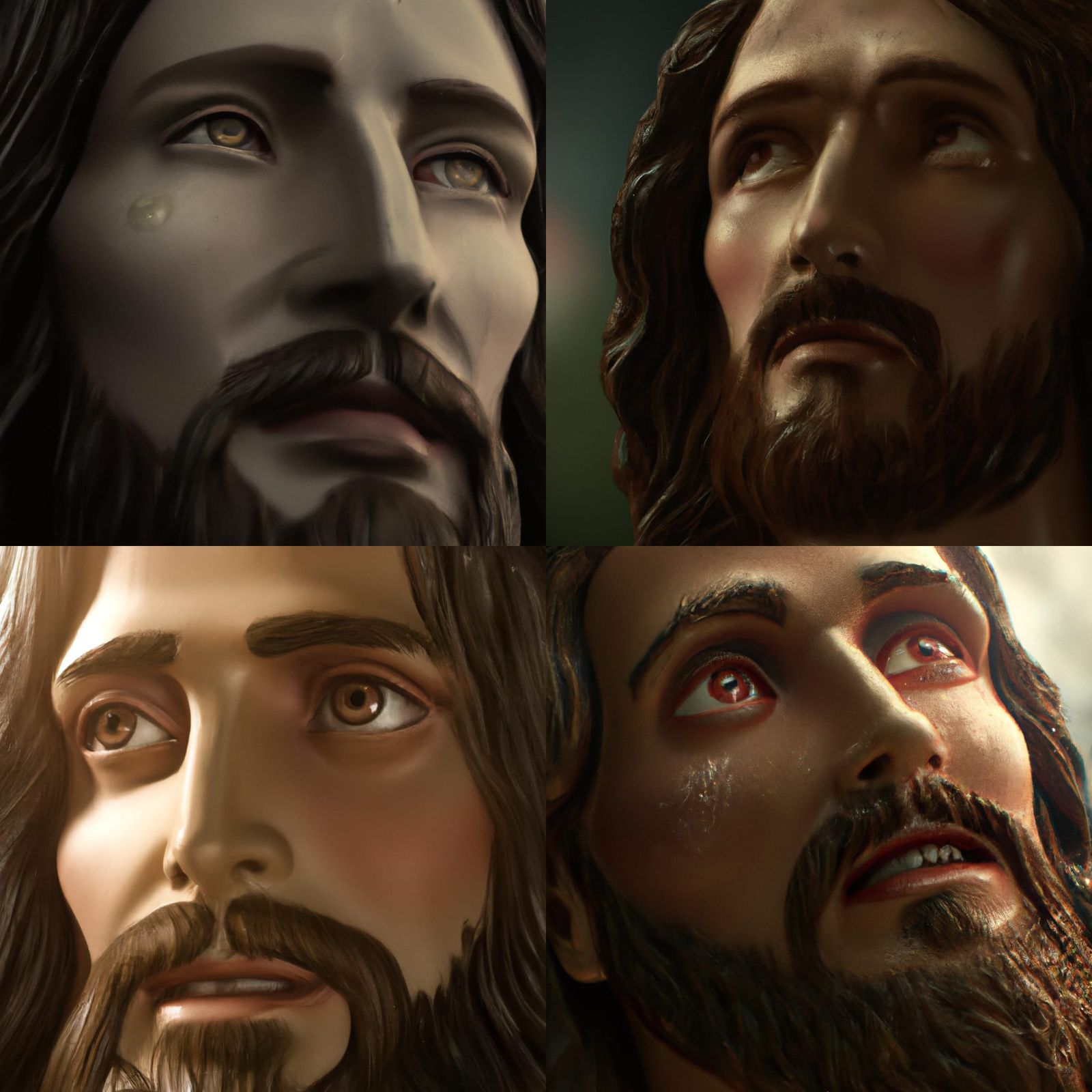 Jesus Christ suffering - AI Generated Artwork - NightCafe Creator