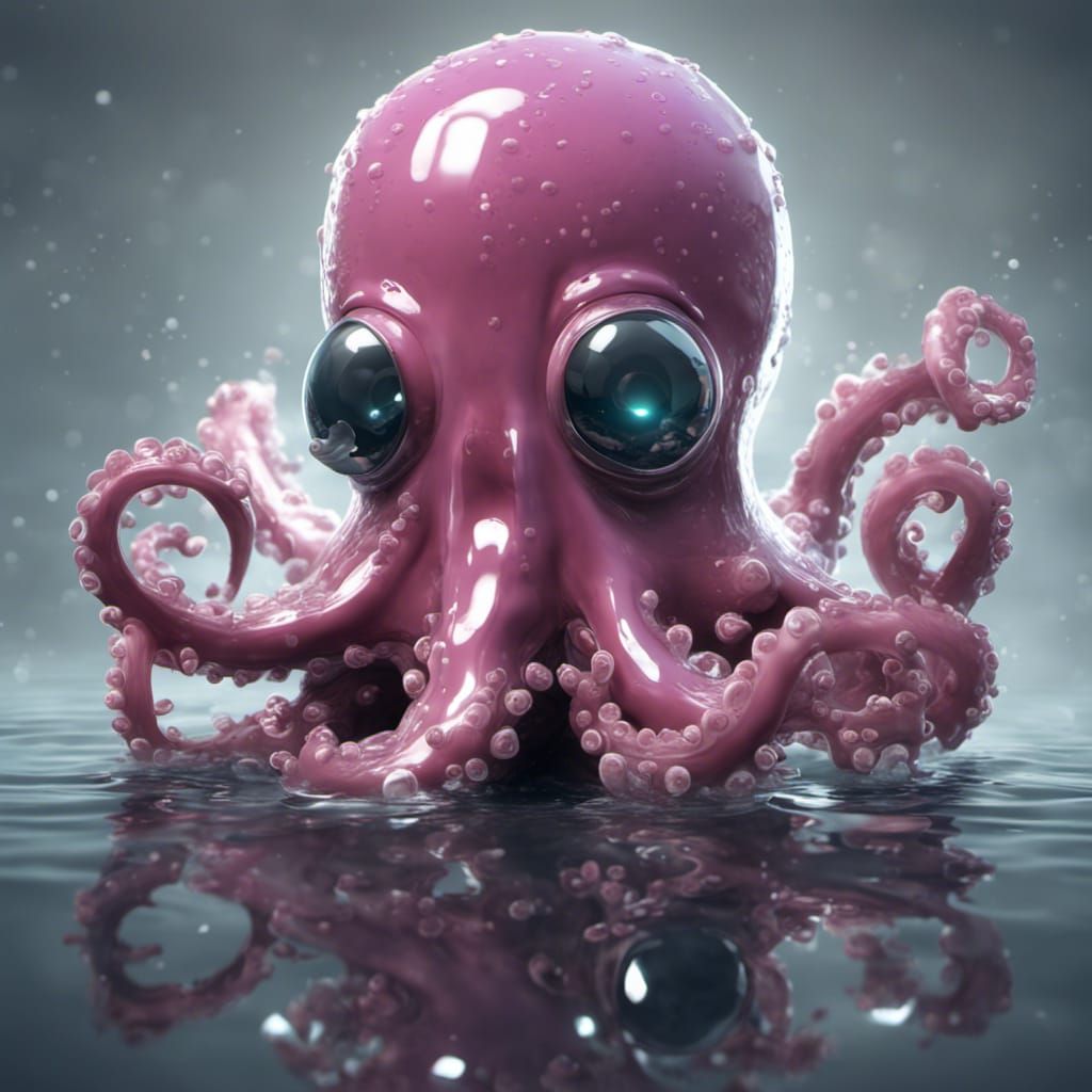 Cute Octopus - AI Generated Artwork - NightCafe Creator