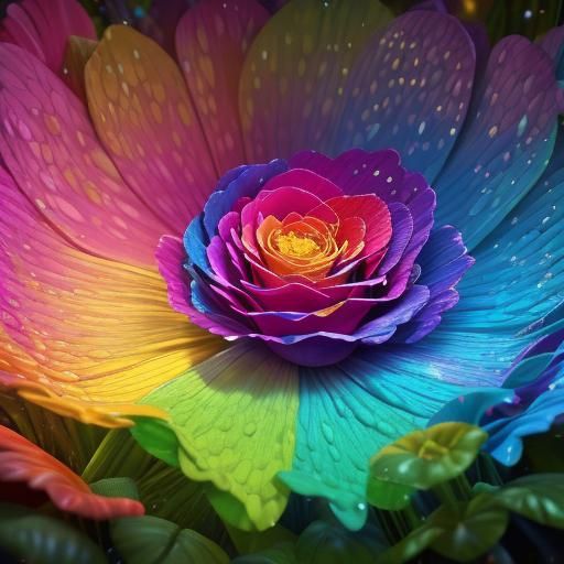 A Bloom of Unity - AI Generated Artwork - NightCafe Creator