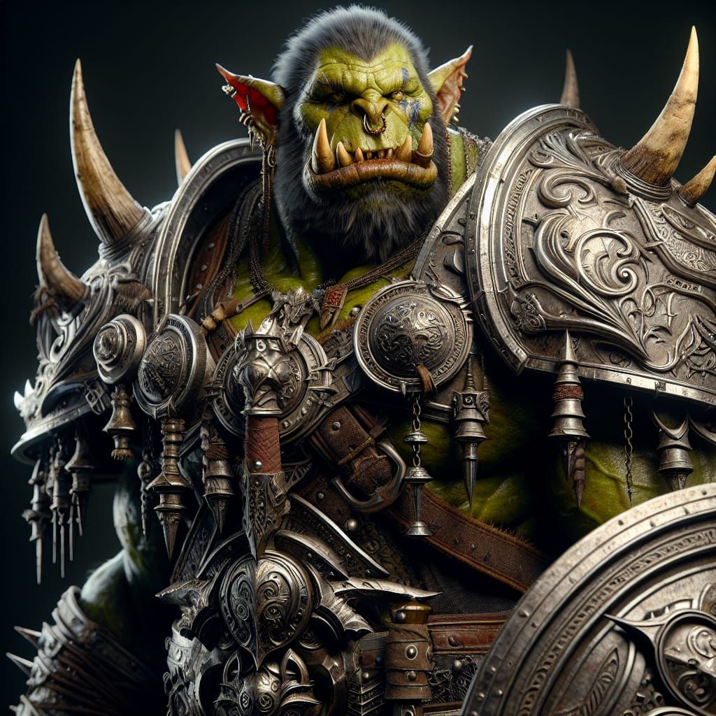 Orc lord - AI Generated Artwork - NightCafe Creator