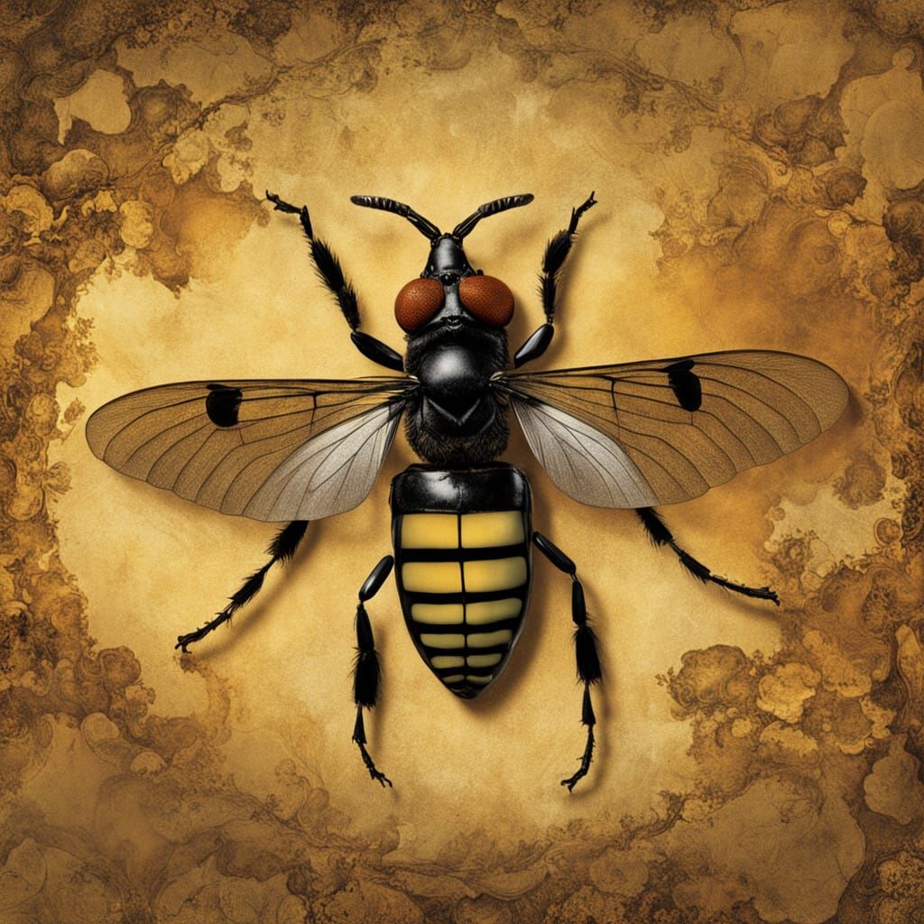 Ancient Extinct Insect - Ancient Extinct Insect