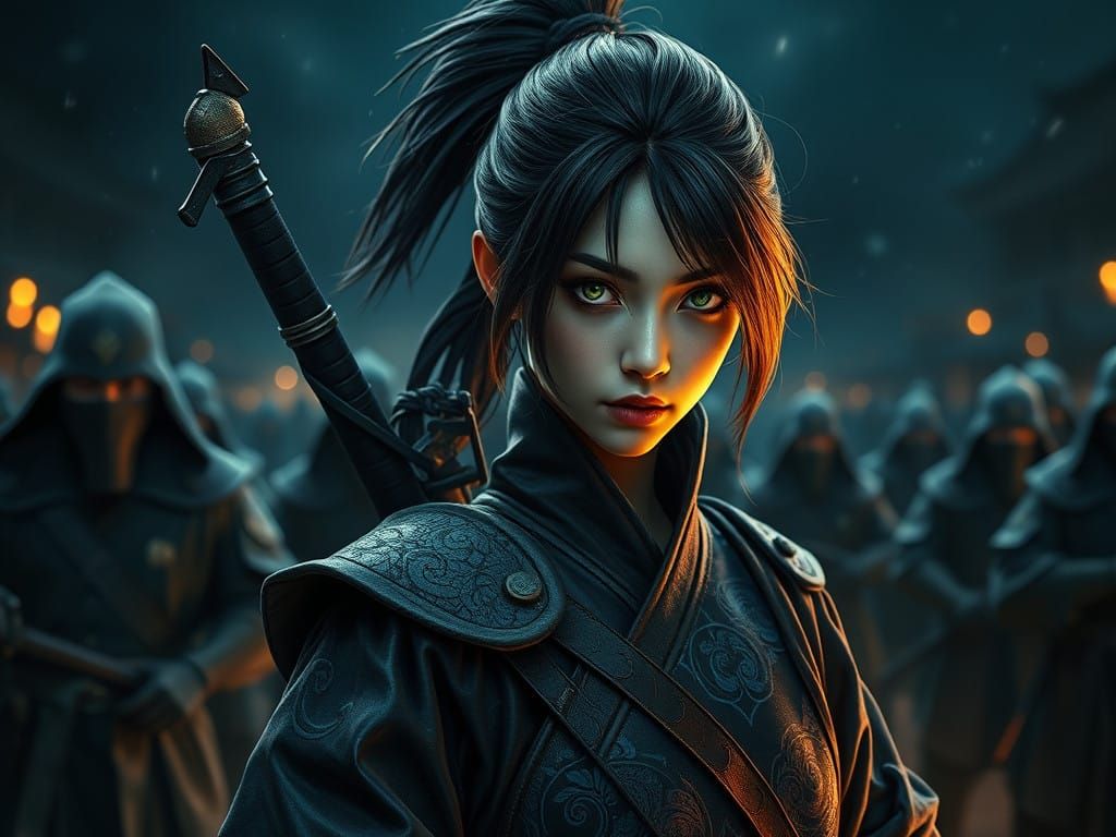 Shrouded in a mystery Aura, CHIYOME MOCHIZUKI (Kunoichi Master)