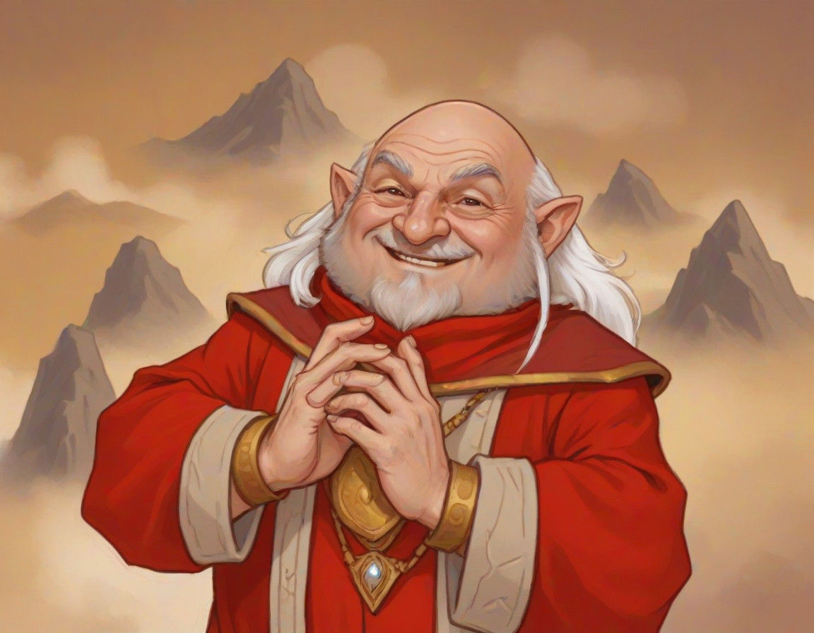 Dungeon Master? - Wise Dungeon Master in Red Robes