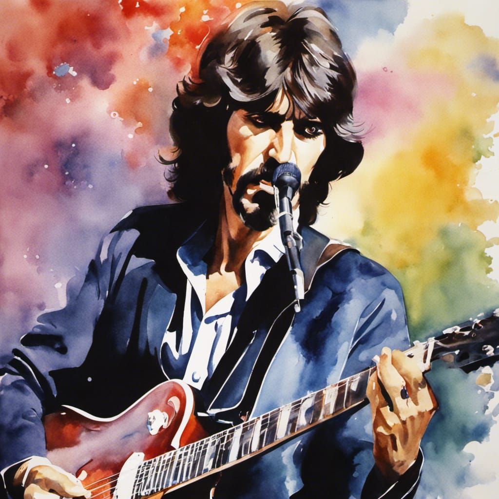 George Harrison - AI Generated Artwork - NightCafe Creator