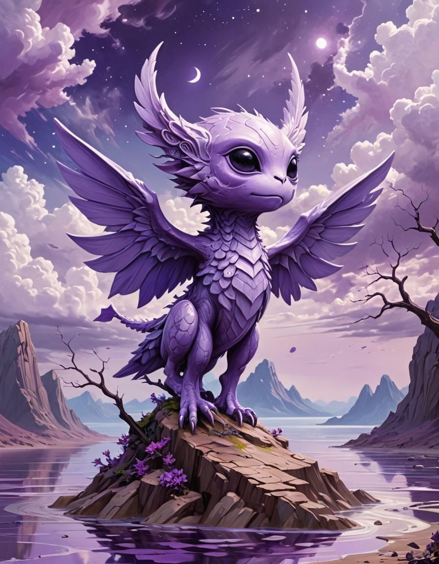 Wing Creature - AI Generated Artwork - NightCafe Creator